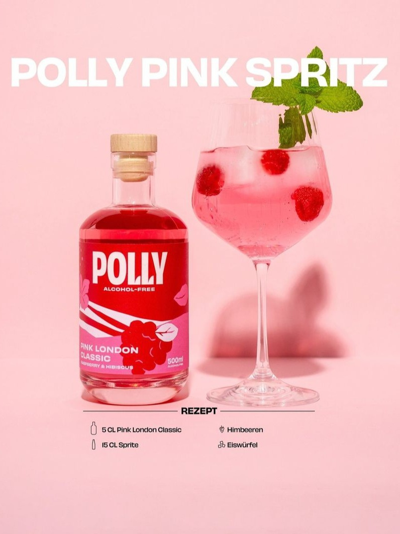 POLLY - Bezalkoholowy Gin Pink London > DrinkSo | Sklep bezalkoholowy ...